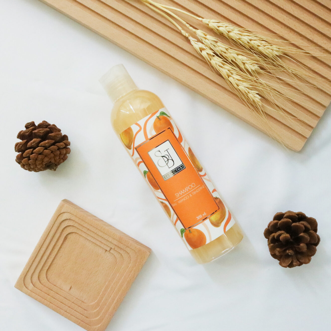 Sabai Thai Shampoo Bali Mango&Tangerine 300 ml. – Puviman – Spa Products